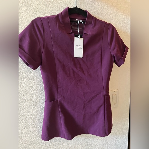 Figs | Tops | Figs Limited Edition Dark Purple Inala Slim Top | Poshmark